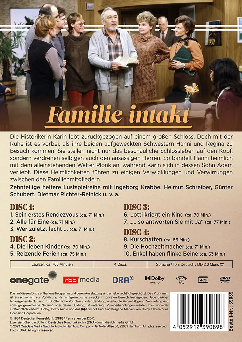 Familie intakt (4 DVD) – Der Ostfilm